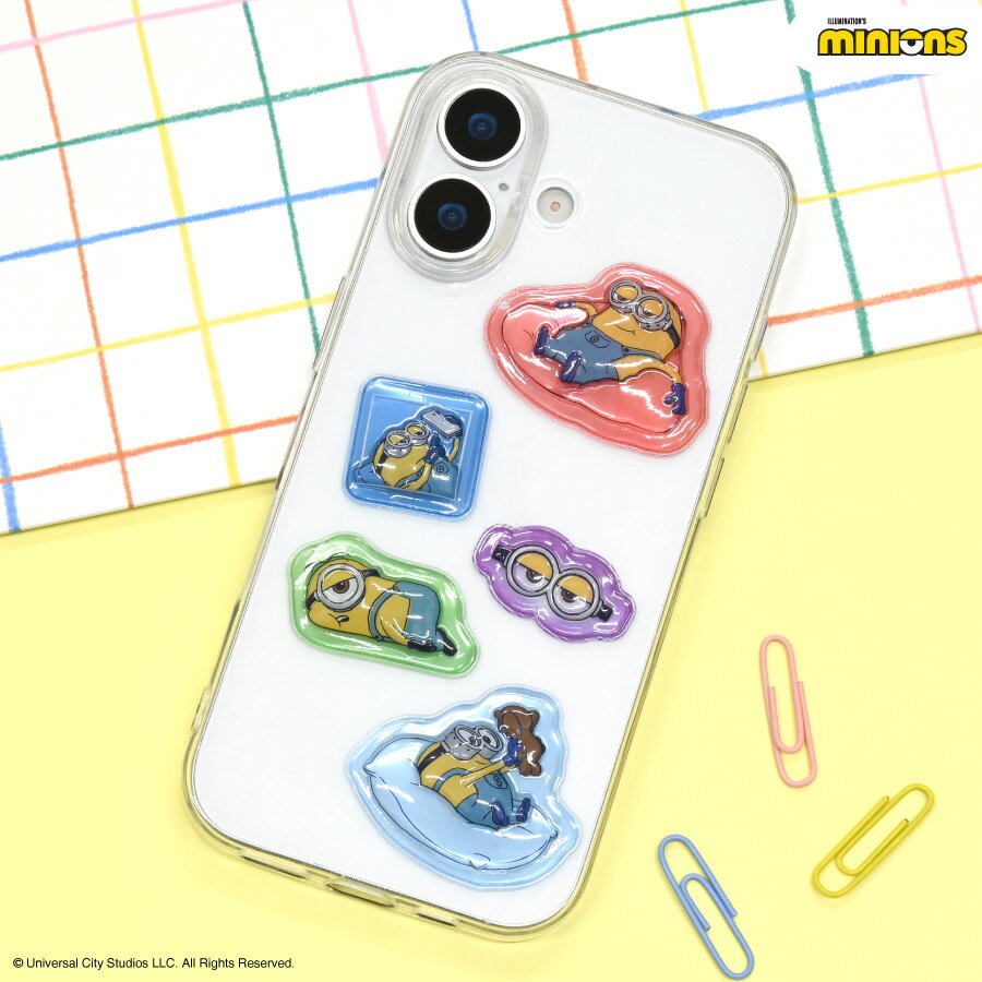 ツヤっと立体のデコレーションステッカーです。スマートフォンケース、ノートパソコンなどに貼って簡単カスタマイズ！※本品は強粘着のステッカーですので、機器本体ではなくケースに貼ることを推奨いたします。※貼付面の形状・材質によっては、本品が正しく...