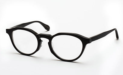 【 杉本圭 KS-153 】 8mmのアセテート生地からの削り出し製法を採用し弊社オリジナル、板バネを搭載したエボリューション・シリーズです。(THEDGE・FLEX) 厚手のアセテートから削り出した少し重量感のあるフレームですが、板バネを...