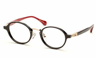 【 杉本圭 KS-116 】 KS-92?96に用いられている杉本圭オリジナルのバネ機構「MN Hinge (コアパーツの形状が「連桁付き八分音符」に似ていることから)を搭載した初のコンビネーションタイプ。フロントは6mmのアセテート生地を...