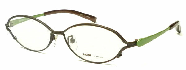 【 RIDOL TITANIUMU リドル R-138 】 リムの両サイドを絞り込んだ流れるようなラインのフロントデザインに、プラスチックのようなポップなカラーリングのテンプルが、明るく活動的な印象のメタルレディースモデル。 一見シンプルな...