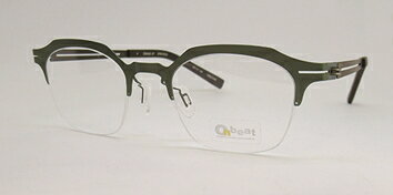 【 オンビート D7 ONB-D053 】 ▼仕様・生産国:日本　made in japan・素材:ALL β-TITANIUM・レンズサイズ:48mm・レンズ天地サイズ:40mm・ブリッジサイズ:21mm・テンプルサイズ:143mm ▼フ...