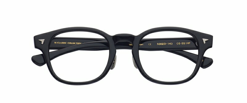 【 BJ Classic Collection (BJクラシックコレクション) CE-551MP 50 】 ▼仕様・生産国:日本 made in japan・素材:フロント・テンプル/セルロイド、ノーズパッド/チタン・レンズサイズ:50mm...