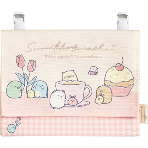 ポケットポーチ・ピンク CA27901・・Color:ピンクStyle:ポケットポーチ・(C)2022 SAN-X CO. LTD. ALL RIGHTS RESERVED.・本体サイズ：約115×145×20mm・ポリエステル製・ファスナ...