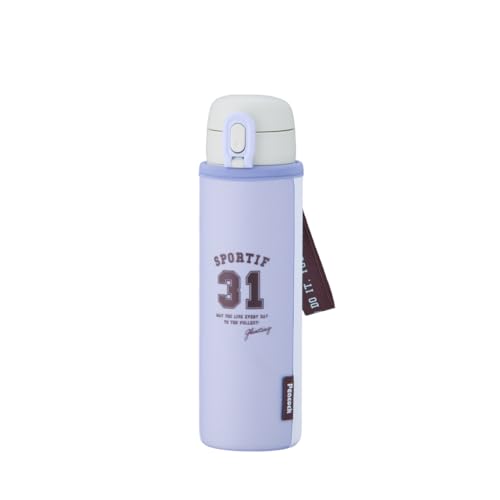 ワンタッチパープル/500 ml/AEH-F50 AV・Color:パープルStyle:ワンタッチ・パッケージ個数:1・実容量：0.5L・口径：3.8cm・サイズ(約):6.4×7.2×23.7cm・本体重量(約):0.27kg・生産国:中...