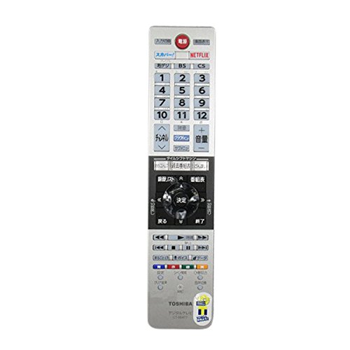 テレビグレー/-/-・パッケージ個数:1東芝REGZAテレビ用リモコンCT-90477(東芝部品コード：75043844) 購入時には適合機種を取扱説明書で確認の上お買い求めください。