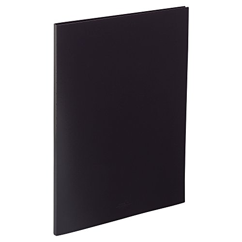 クリヤーブックブラック/A2/N5051-24・Color:ブラックSize:A2・パッケージ個数:1・【サイズ】A2・【付属ポケット数】10枚・【ポケット最大収容枚数】15枚・【対応ポケット】N-1480・【寸法】幅18mm×奥行458m...