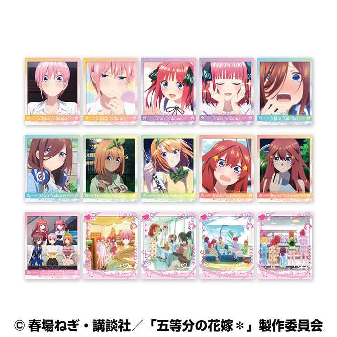 商品サイズ：約108×88×1mm商品紹介 TVスペシャルアニメ「五等分の花嫁＊」より、「スナップマイドSQmore! Special」の第2弾が登場！ 安全警告 なし