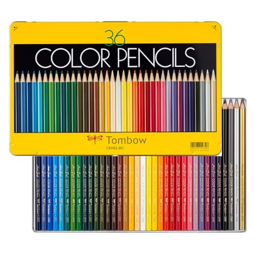 セット(缶)36色セット 缶入り/36個 (x 1)/CB-NQ36C・Style:セット(缶)・パッケージ個数:1・黄色い缶ケースが目印の多色色鉛筆セット「NQシリーズ」。1970年代に発売以来、信頼の品質とデザインで大人から子どもまで多...