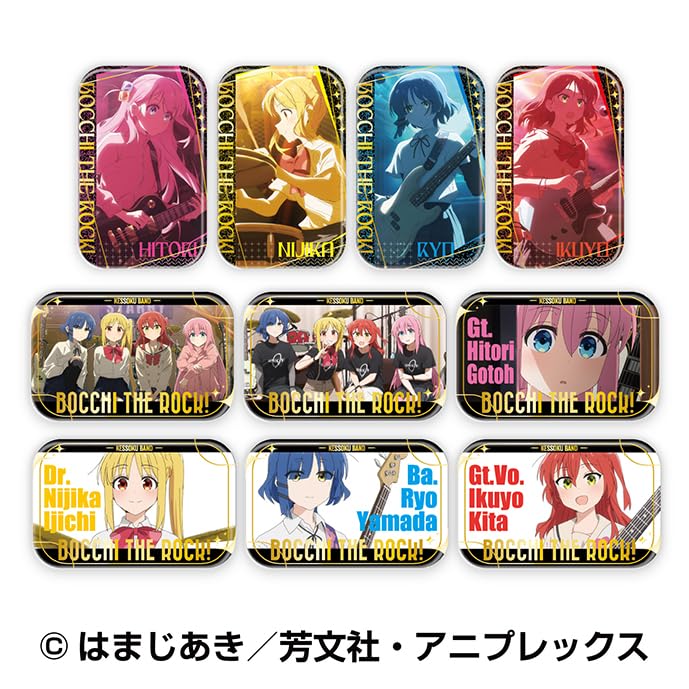 -/-/‐・パッケージ個数:1・商品サイズ：約H105×W73×D55mm商品紹介 アニメ「ぼっち・ざ・ろっく！」より、「ホイルまるかくカンバッジ」が新登場！※1BOXで全種類揃います。 安全警告 なし