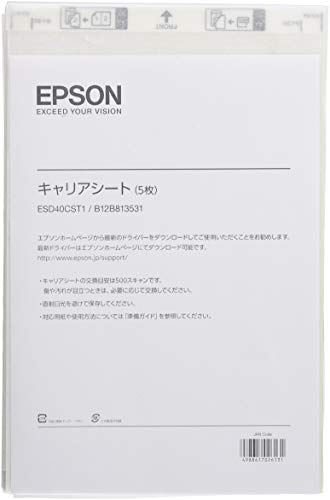 -/-/ESD40CST1・パッケージ個数:1・[対応機種] ES-D400 ES-D2005シート入りキャリアシート。