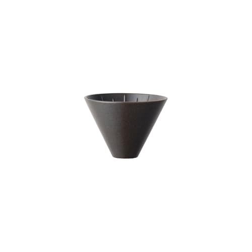 マグカップブラック/4cups/27575・Size:4cups・パッケージ個数:1・サイズ:φ115xH90mm・素材:磁器・重量:約225g・食器洗浄機・乾燥機:可・原産国:日本鋳物ならではの無骨な表情のブリューワースタンドと、味わい深...
