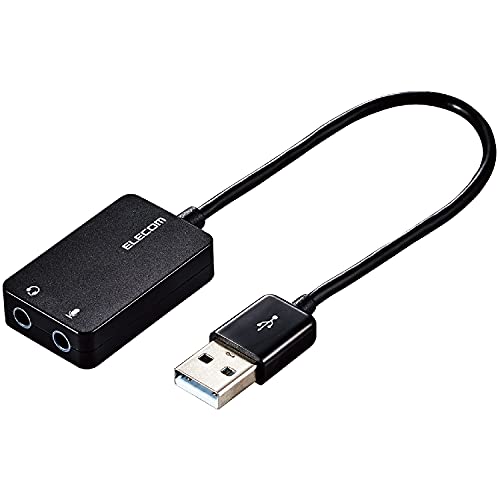 ケーブル/-/USB-AADC02BK・Color:ケーブル・パッケージ個数:1・オーディオ出力用φ3.5mmステレオミニジャック(3極、4極 両対応)とマイク入力用3極φ3.5mmミニジャックの2つの端子を搭載しています。・ヘッドホン端子...