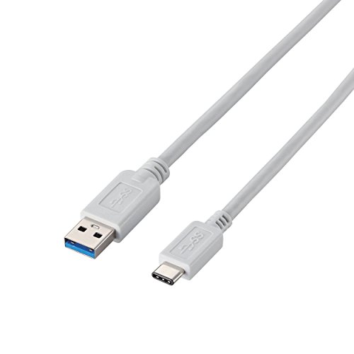 USB3.1ホワイト/1m/USB3-APAC10WH・Size:1mStyle:USB3.1PatternName:ホワイト・パッケージ個数:1・USBStandard-Aを搭載しているパソコンなどに、USBType-Cを搭載している機器...
