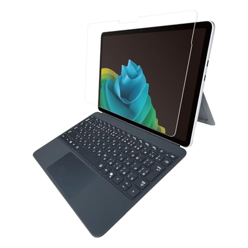 クリア/12インチ/TB-MSP25FLGG・パッケージ個数:1・対応機種: Surface Pro 12 インチ・ガラス特有のなめらかな指滑りを実現する、高透明タイプの画面保護ガラスフィルムです。・フィルムがキレイに貼れる専用ガイドフレー...