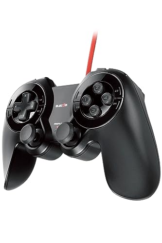 ゲームパッド単品ブラック/-/JC-DUX60BK・Style:ゲームパッド単品・パッケージ個数:1・ボタン数:24ボタン・動作モード:アナログモード・機能:振動:あり(モーター×2)、連射:あり(任意の連射速度に設定可能)、マクロ機能:あ...