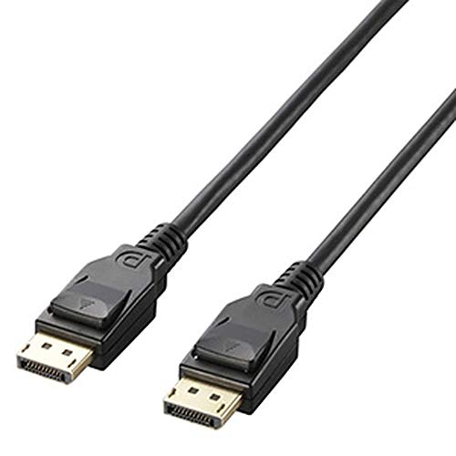 ブラック/2m/CAC-DP1220BK・Size:2mPatternName:単品・パッケージ個数:1・DisplayPort(TM)端子搭載のパソコンなどと、ディスプレイなどを接続し、映像信号と音声信号を伝送できるDisplayPort...