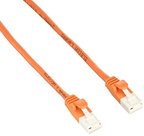 オレンジ/7m/LD-CTT/DR7/RS・Size:7mColor:オレンジ・パッケージ個数:1・Cat5e準拠LANケーブルのスタンダードタイプです。・ツメ折れ防止プロテクターと屈曲に対する耐久性が高い素材のコネクターを採用したダブル構...