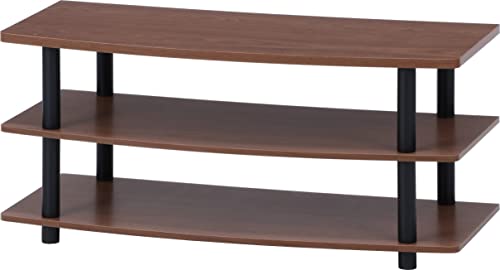 お客様 組立 品・ブラウン 幅90×奥行40×高さ40.5cm 97529・・Color:ブラウン・サイズ:幅90×奥行40×高さ40.5cm・本体重量:10kg・素材・材質:プリント紙化粧パーティクルボード・プラスチック・原産国:マレーシ...