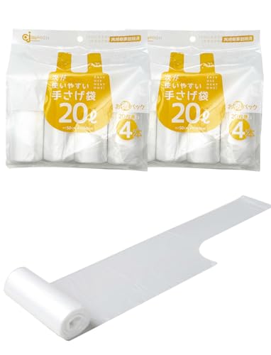 1ロール(20枚入り) 4本X2セット手提げ/20L/-・Color:手提げSize:20LStyle:1ロール(20枚入り) 4本X2セット・パッケージ個数:1・容量(約)20L・80枚分（20枚巻×8本）・手さげタイプ・個サイズ（1枚あ...