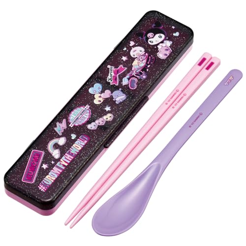 ブラック/-/CCS3SAAG-A・Color:ブラック・パッケージ個数:1・サイズ:箸＝長さ18cm（大人用） スプーン＝全長18cm ケース＝幅18.8×奥行4.7×高さ1.8cm・セット内容:箸＋スプーン＋ケース /生産国:日本・ケー...