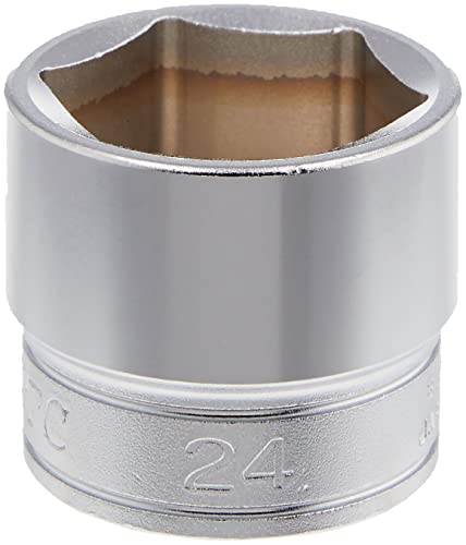 -/B324/B324・Size:B324・パッケージ個数:1・対辺寸法(mm):24・差込角(mm):9.5・全長(mm):29●従来品に比べ全長が短いコンパクト設計で、狭い場所での作業も容易なスタンダードタイプです。●KTC独自のパワー...