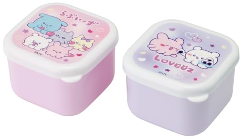おかず入れ/-/MO1WAG-70742・Color:おかず入れ・パッケージ個数:1・サイズ：横6.5×縦6.5×高4.7cm・材質：ポリプロピレン、フタ：EVA樹脂、使用抗菌剤の種類：無機抗菌剤・原産国：日本柄違いのシール容器2個セット。...