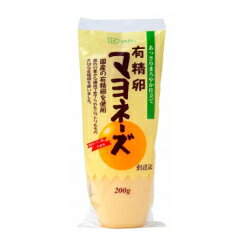 有精卵マヨネーズ ●200g 【無添加マヨネーズ】【チューブ】【チューブタイプ】 内容量 200g 賞味期限 製造日より半年（未開封の場合） 保存方法注意事項 ・保存方法：直射日光を避け、なるべく涼しい所に保存してください。 ・本品製造工場...