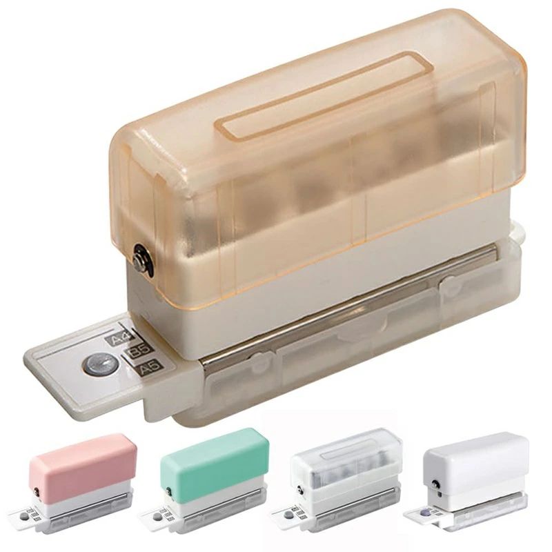 【A4/B5/A5用紙対応】A4(30穴)/A5(20穴)/B5(26穴)の用紙を同時に扱える新しい穴あけパンチです。学生でも使いやすい一度に6穴。コピー用紙やお気に入りの用紙を簡単にルーズリーフに。書類の丁合に最適。片手で操作できるので、...