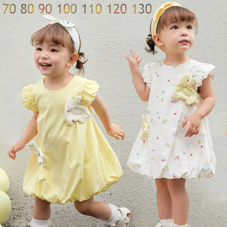商品詳細 商品内容　 キッズ 女の子 夏 ワンピース サマーサンドレス 女の子 普段着 夏用 キッズ ワンピース 生地　 混紡 サイズ 73#身長66-73cm 80#身長70-83cm 丈43cm バスト56cm 90#身長83-90cm...