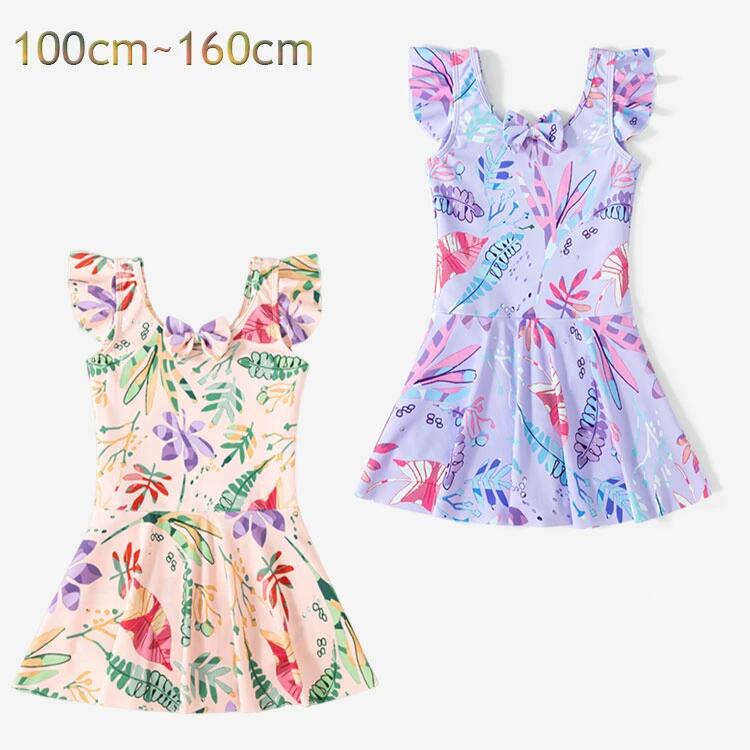 商品詳細 商品内容　 女の子 水着 ワンピース 子ども 水着 女児用 プール 水着 ワンピース ジュニア 水着 生地　 ポリエステル85% サイズ L#身長100-110cm 対応体重12.5-20キロ XL#身長110-120cm 対応体...
