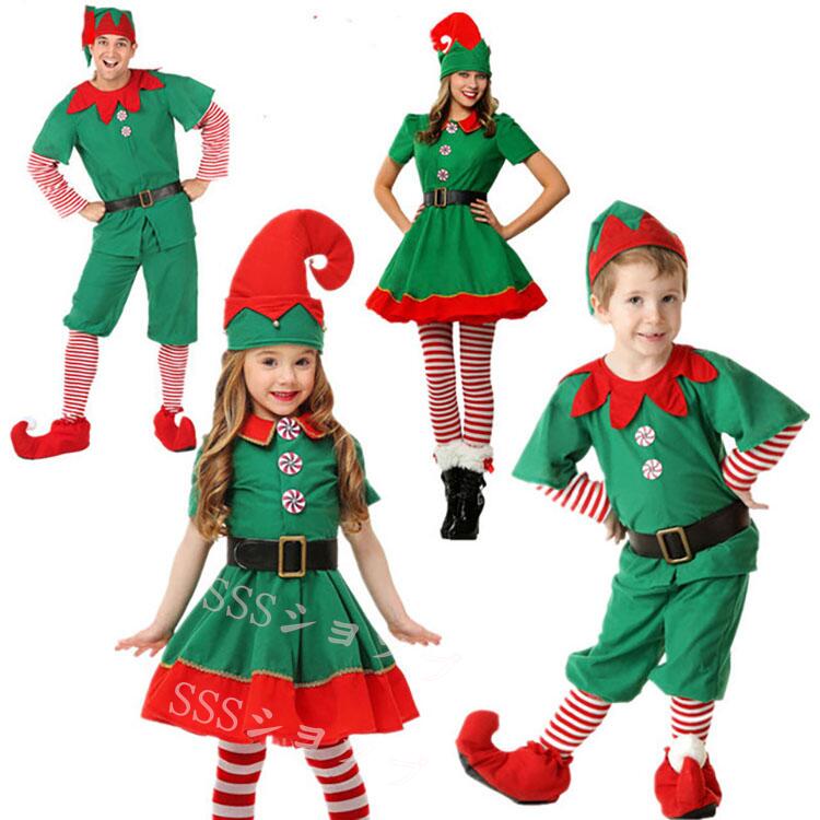 ※商品紹介 4点セット 子供から大人まで サンタ コスプレ サンタコス サンタコスプレ クリスマス サンタクロース コスチューム サンタ衣装 帽子 レッグウォーマー アームウォーマー レディース 80cm/90cm/100cm/110cm/...