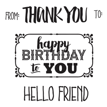 ダイが5個、スタンプが5個のセットです。 ダイは主要なダイカットマシーンで使用可能です。 2つのダイはTHANK YOUとhappy BIRTHDAY to YOU のスタンプにそれぞれ対応しています。 ■ワード、フレーズ ・FROM: ・...