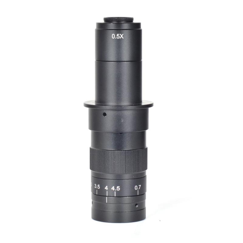 HAYEAR 調節可能な180 x倍率ズーム25 mm C - Mountレンズ4.5 X業界のアダプタ顕微鏡カメラ接眼レンズ拡大鏡特長動作距離: 95 mm-115mm比率: 6.5 : 1 objective倍率。電源表示を上の0.7X...