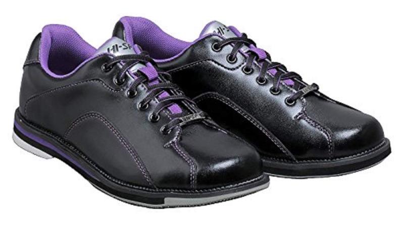 （ハイ・スポーツ） ボウリングシューズ HS-390 ブラック・パープル 23.0cm/右投げ 【ボウリング用品】