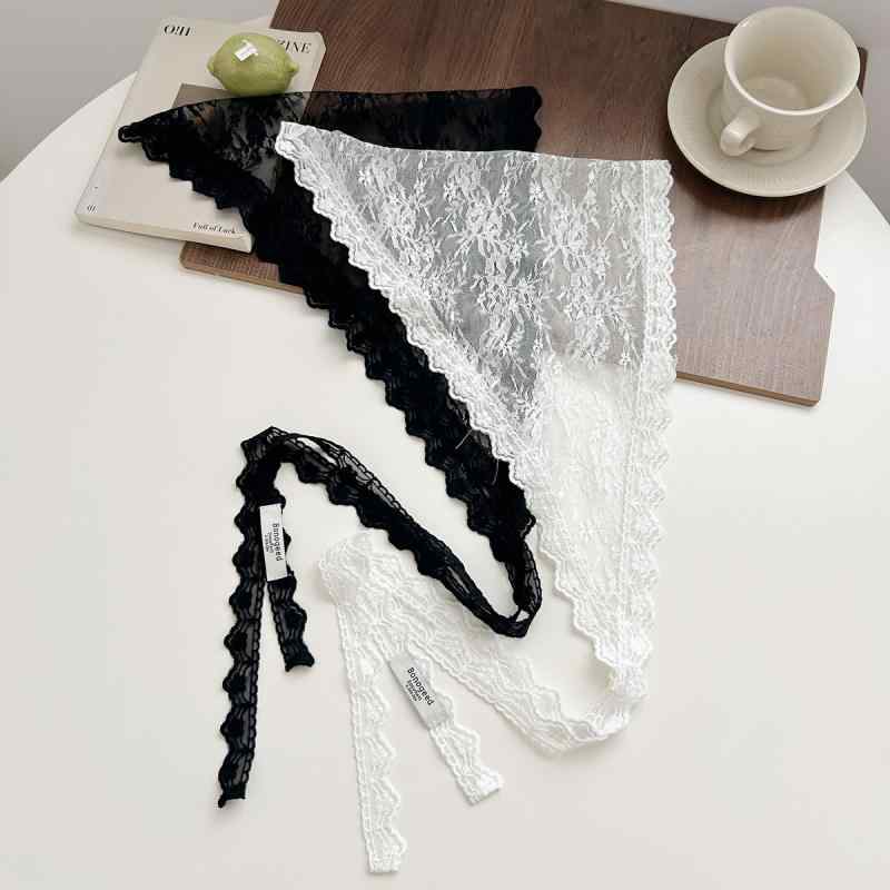 ・カラー展開: ホワイト、ブラック・スタイル: 三角巾・主な素材: 綿100%