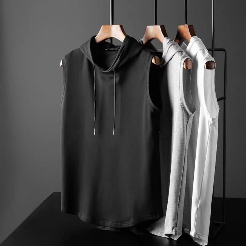 ・カテゴリ: フード付きベスト・スタイル: ルーズフィット・主な素材: ポリエステル100%・柄: 無地・厚さ: 薄手・シーン: カジュアル・対象: 青少年・加工: アイロン不要・ポケット: パッチポケット・裾デザイン: ストレートヘム・カ...