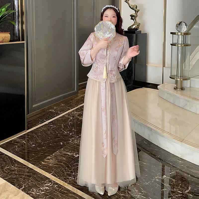 ・カテゴリ: パニエ・主な素材: ポリエステル90～95%・ネックライン: スタンドカラー・丈: ロング丈・カラー: ライトカーキピンク・サイズ展開: L、XL、2XL、3XL、4XL、5XL、6XL・対象: 大人・性別: レディース