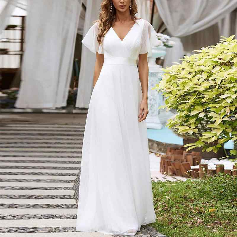 ・カテゴリ: ワンピース・スタイル: ストリート、欧米風、セクシー・素材: シフォン、ポリエステル（混率30〜50%）・柄: 無地・加工方法: タイダイ・形式: 単品・スカート丈: ロング丈・スカートタイプ: フレア・ネックライン: Vネッ...