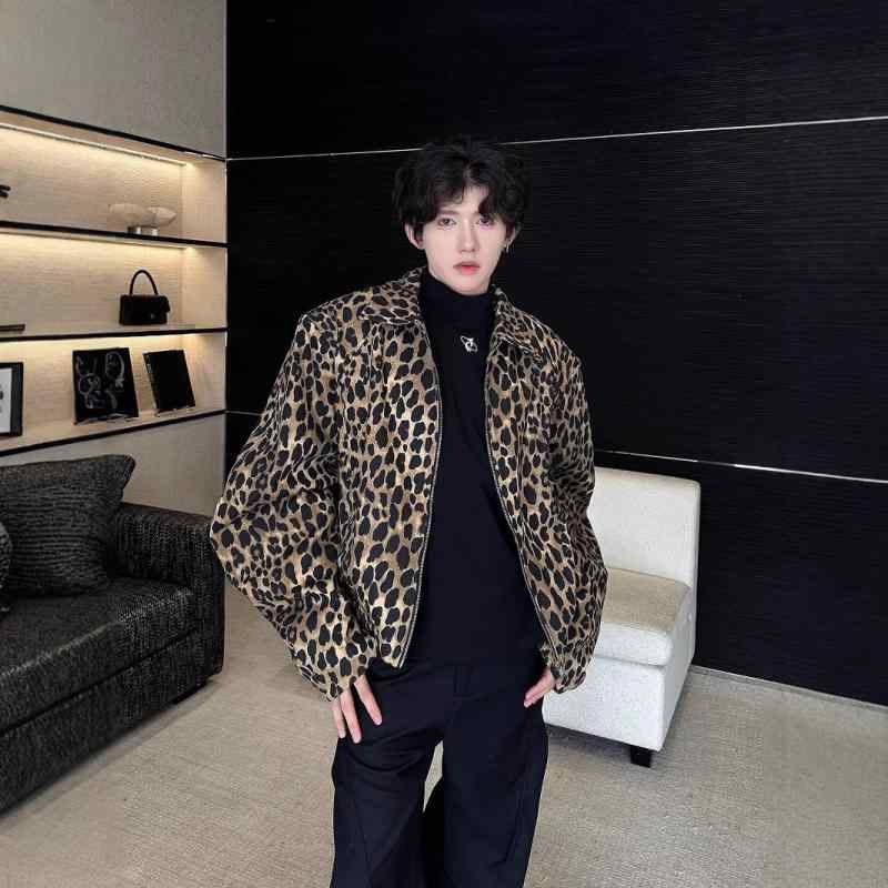 ・カテゴリ: ジャケット・スタイル: 韓国風・ネックライン: 襟付き・シルエット: ルーズフィット・開閉: ジッパー・厚さ: 標準・柄: ドット・対象: 青少年・生地: 綿混紡・主な素材: アセテート繊維 50%・裏地: アセテート繊維 5...