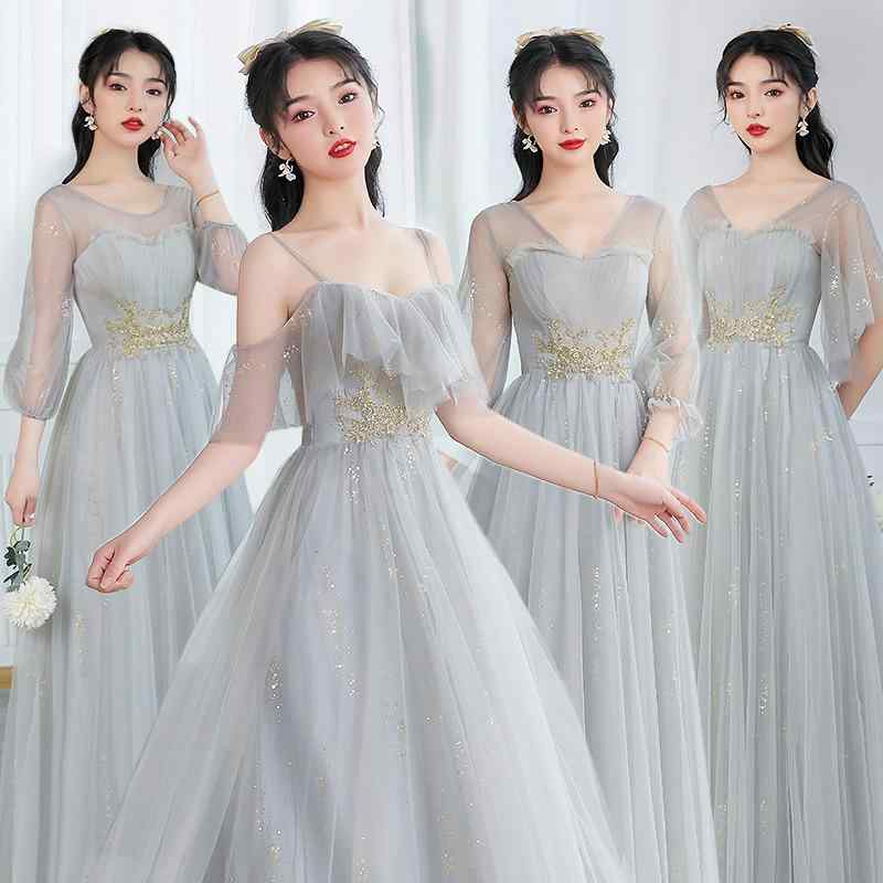 ・カテゴリ: ドレス・主な素材: ポリエステル・ネックライン: スタンドカラー・袖丈: 半袖・袖タイプ: レギュラー・スカート丈: ロング丈・ウエスト: ミドルウエスト・シルエット: Aライン・デザイン要素: ビーズ飾り・加工: ビーズ加工...