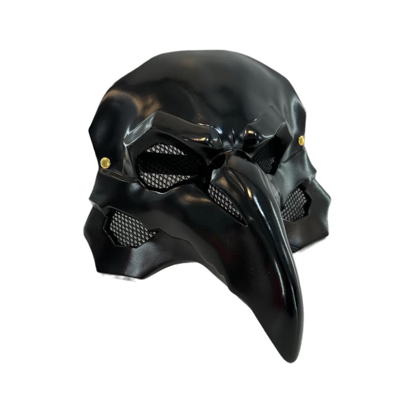 ・カテゴリ: マスク・スタイル: 鳥のくちばしマスク・デザイン: 鳥のくちばし・素材: PVC・カラー展開: ブラック、緑発光・用途: クリスマス、ハロウィン、イースター