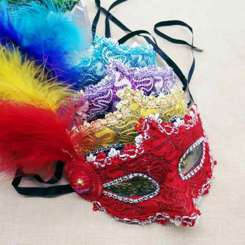 ・種類: 小帽面具（ピンク、ブルー、パープル、ローズレッド、イエロー）・スタイル: キュート・アイテム種類: マスク・機能: DIY