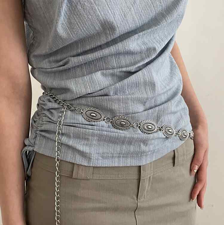 ・ベルトバックル素材: 合金・留め具の種類: ピンバックル・カラー展開: シルバー、シルバー彫刻、エスニックシルバー、エスニックゴールド・幅: 細身（2cm未満）