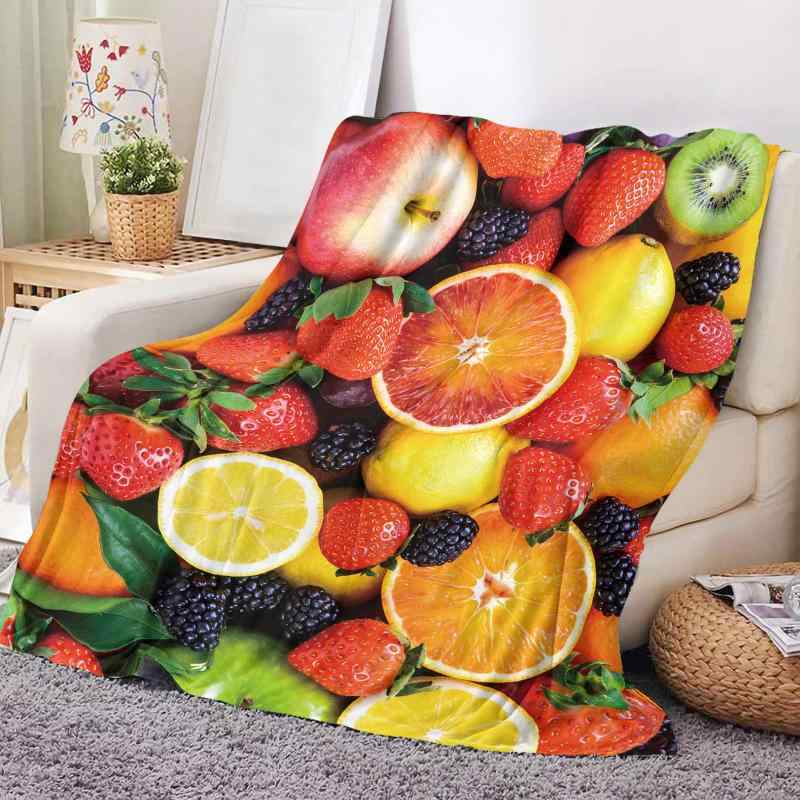 ・カテゴリ: フランネルブランケット ・スタイル: 北欧 ・主な素材: ポリエステル ・カラー展開: 穀物、目玉焼き、オレンジ、コーヒー豆、フルーツ、キャンディ ・サイズ展開: 100x130cm（フランネル 約360g）、130x150c...