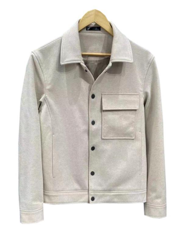 ・カテゴリ: ジャケット・スタイル: 韓国風・年齢層: 24-35歳向け・ネックライン: 襟付き・フィット: レギュラー・前立て: シングルブレスト・厚さ: 厚手・柄: 無地・ターゲット: 若年層・生地: 化学繊維混紡・主素材: ポリエステ...