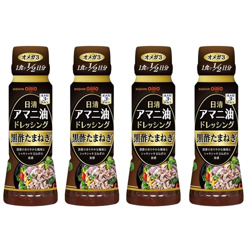 食用植物油脂(国内製造)、果糖ぶどう糖液糖、醸造酢(醸造酢、米黒酢)、醤油(小麦・大豆を含む)、玉ねぎ、食塩、たん白加水分解物、オニオンエキス、にんにく、香辛料/調味料(アミノ酸)、増粘剤(キサンタンガム) 商品サイズ:(高さx奥行x幅):...