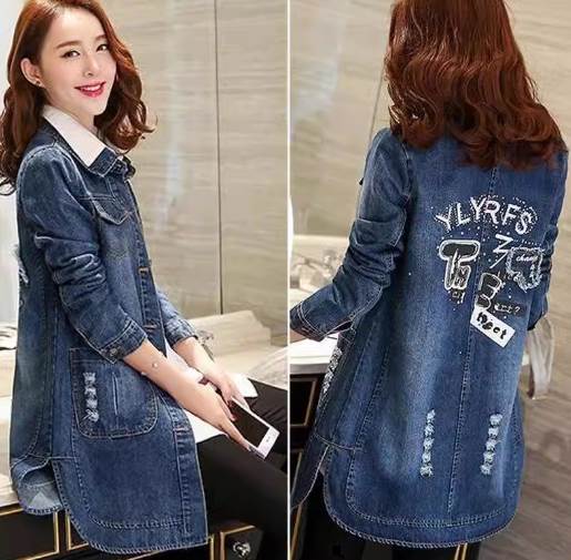 シンプルでスタイリッシュなレディースデニムジャケットが登場しました！ミディアム丈で、春や秋のアクティブなシーンにぴったりの一着です。色展開 画像1 画像2サイズ S M L XL 2XL 3XL 4XL 5XLサイズ(cm)S /着丈 75...