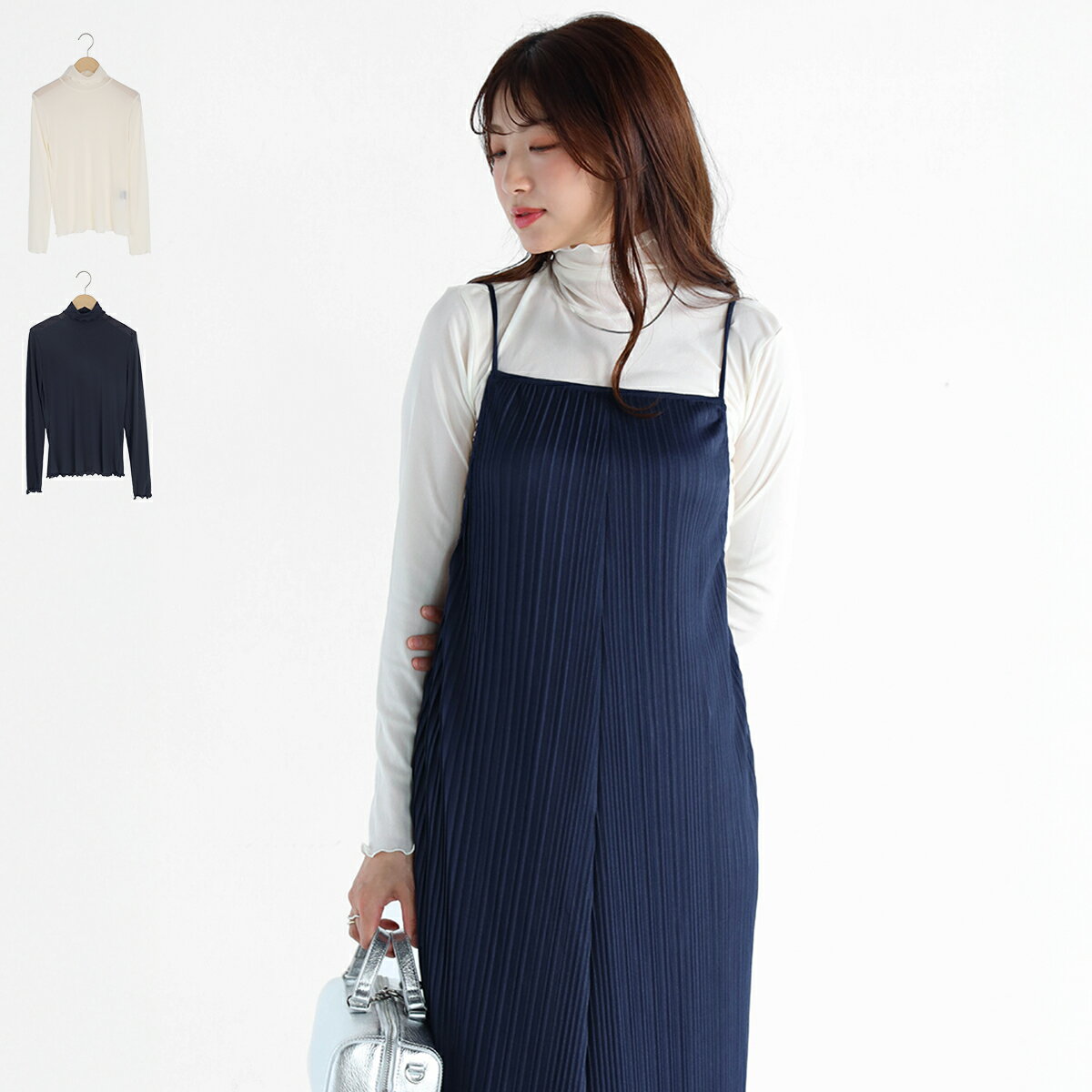 程よい透け感が魅力のメローシアートップス。 ナイロン100％で伸縮性のあるさらりとした肌触りの生地感です。 首元と裾、袖口はクシュっと上品なメロー仕様。 シンプルなデザインなので様々なボトムスやジレ、ワンピースなどのレイヤーコーデに取り入れ...