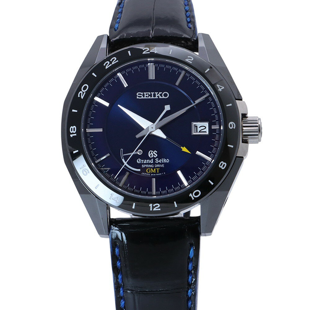 セイコー グランドセイコー スプリングドライブ GMT ブラックセラミックス SBGE039 SEIKO 腕時計 ディープブルー文字盤 取扱店舗 タイムゾーン中野ブロードウェイ 店舗一覧 店舗一覧はこちら＞ 商品番号11325239 ランク...