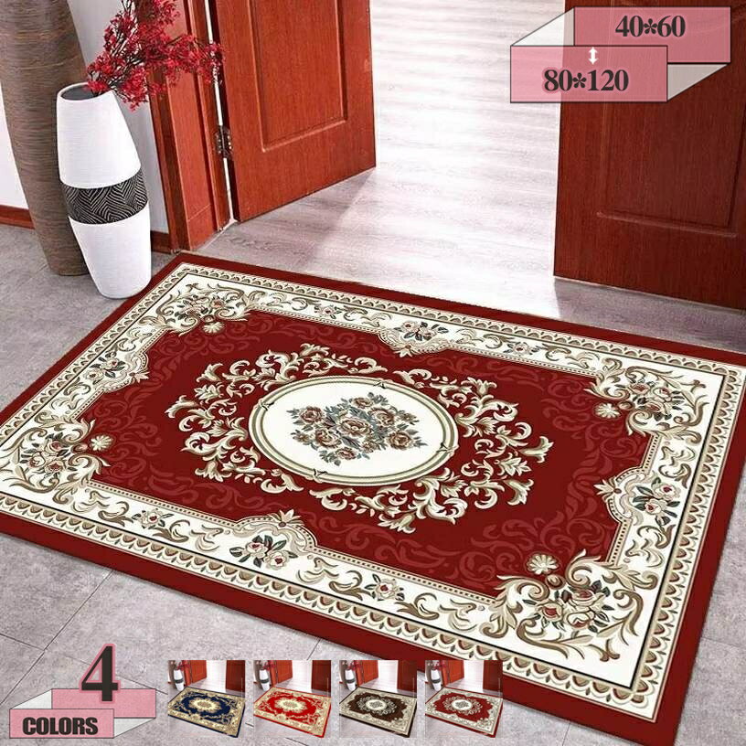 メイン素材：PVC【商品規格】サイズ（cm）：40*60 50*80 60*90 60*120 80*120。pvcの混紡でストライプ構造の丈夫で耐候性が高いなマットです。約7mm厚とドアに引っかからない絶妙な厚さで、ズレにくく、つまずきに...